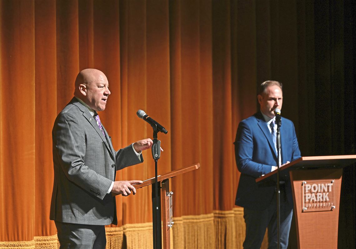 GOP candidates for Pittsburgh mayor spar during televised debate ...