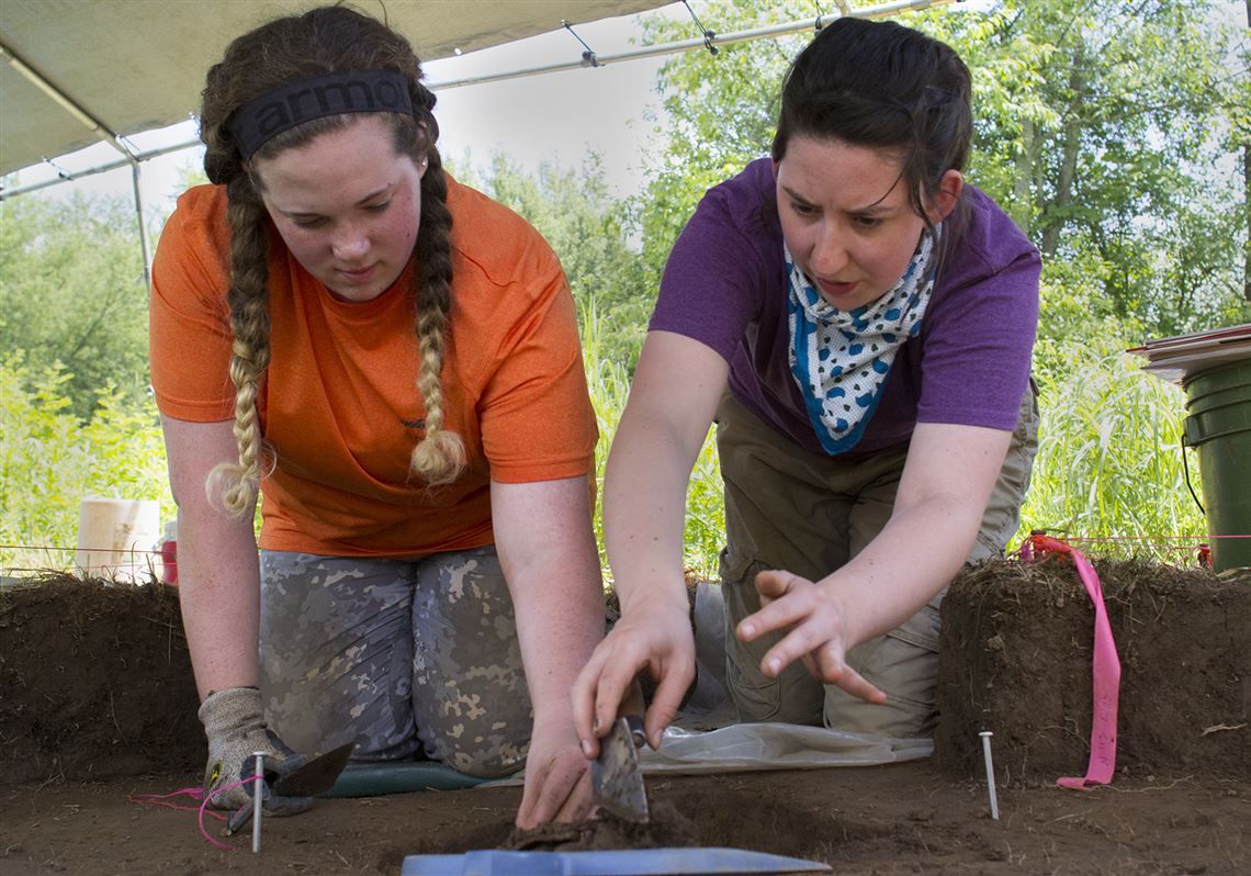 Students dig for Native American artifacts | Pittsburgh Post-Gazette