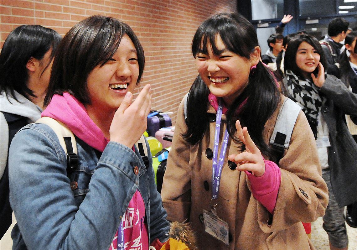 In Norwin district, Japanese students get a glimpse of life in the U.S ...