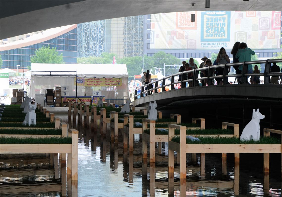 Three Rivers Arts Festival piece depicts 'Confluence' of history ...