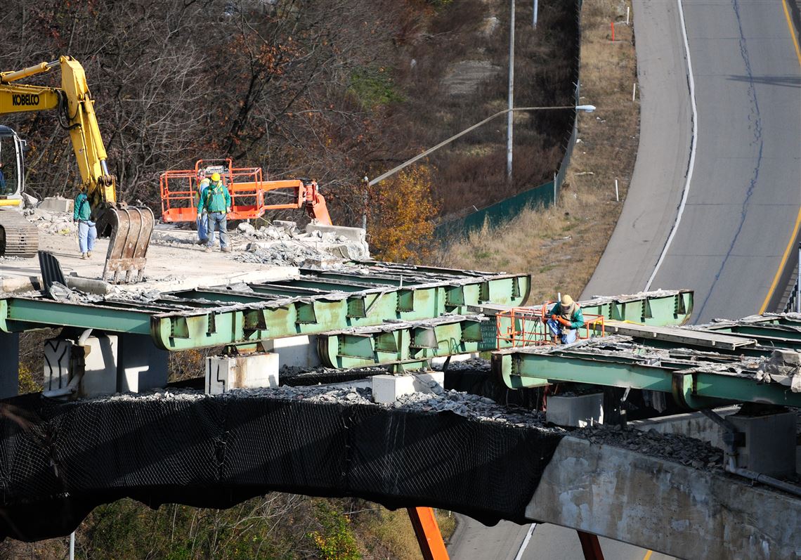 TRAFFIC: Parkway East to close Sunday for bridge implosion | Pittsburgh ...