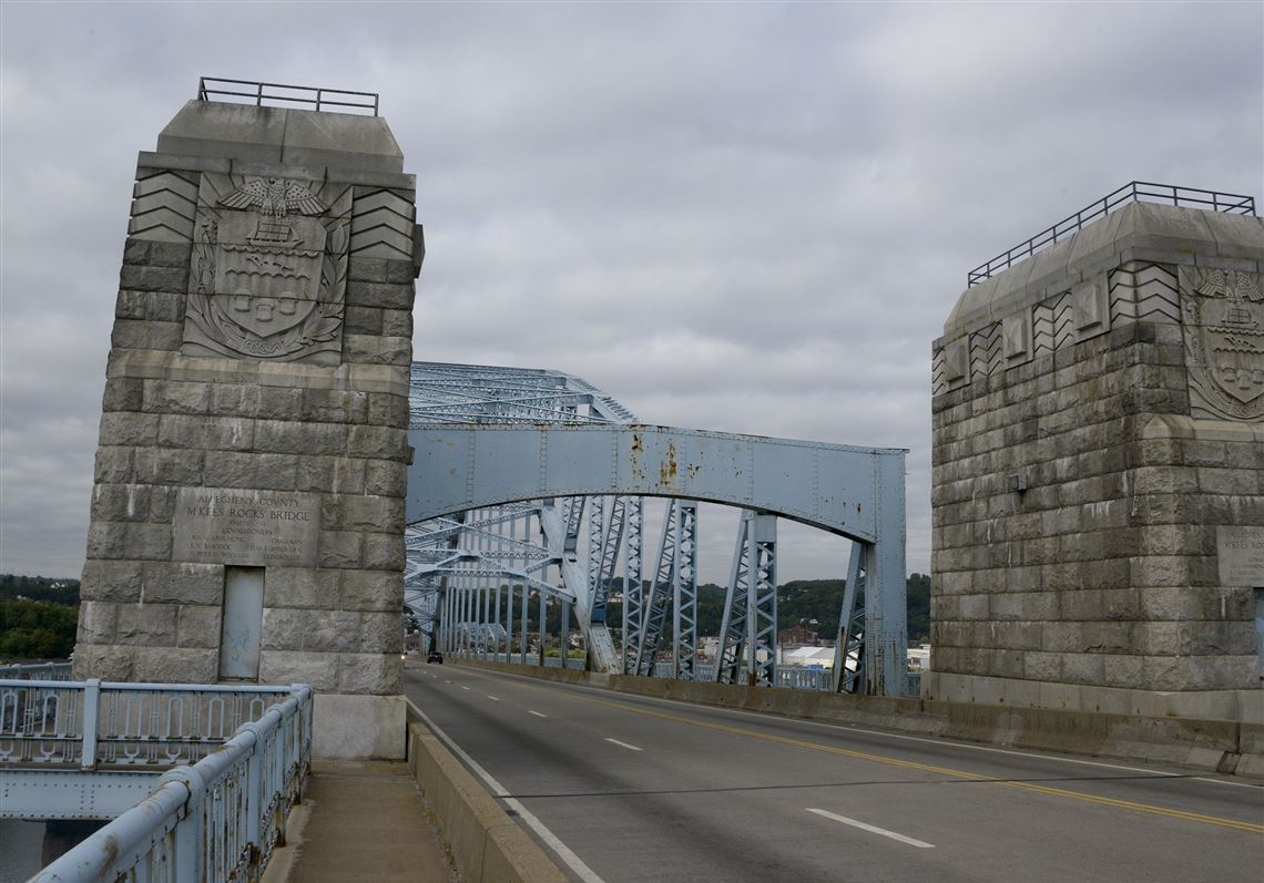 Three transported to hospital after crash closes McKees Rocks Bridge ...