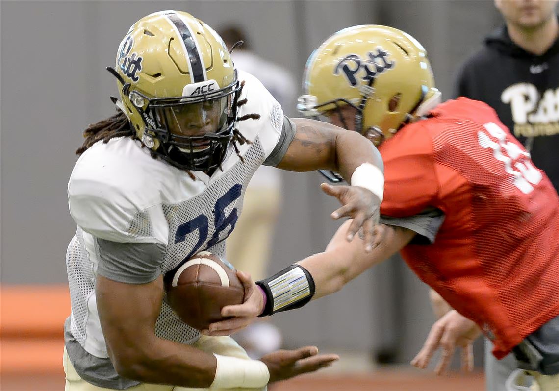 Pitt freshman RB Moss surprise pick in Blue-Gold Game draft ...