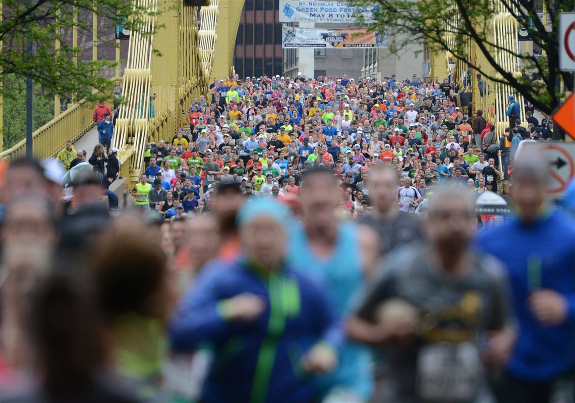 Marathon participation running downhill | Pittsburgh Post-Gazette