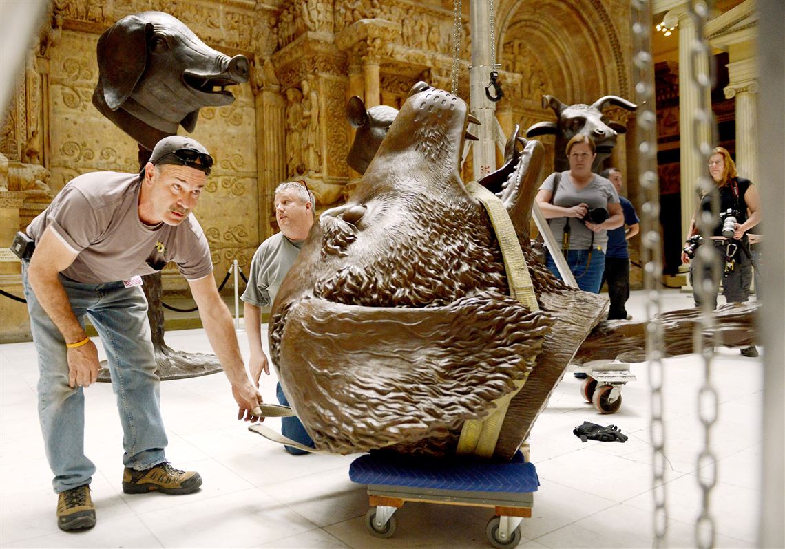Art exhibit of giant Zodiac animals takes over the Carnegie’s Hall of ...