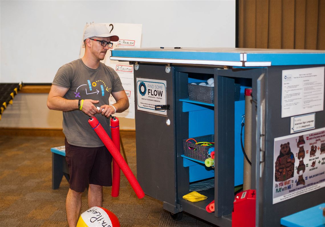On the go: traveling accessible playground locker | Pittsburgh Post-Gazette