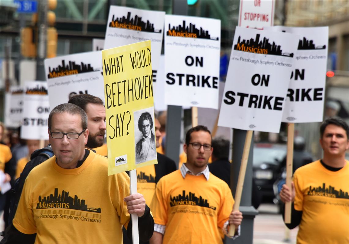 PSO musicians go on strike | Pittsburgh Post-Gazette