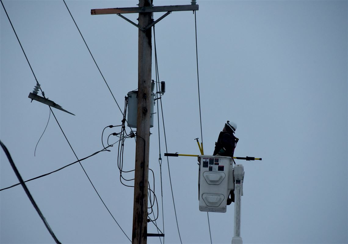 High winds knock out power to thousands of electricity consumers in Western Pennsylvania ...