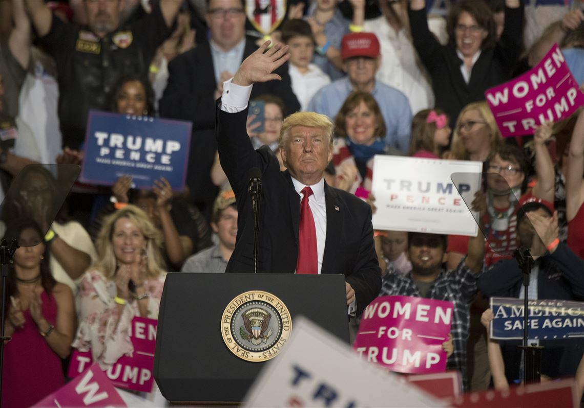 Poll: Trump's GOP support slips in Pa. but core base sticks with him ...