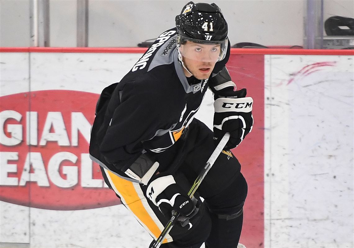 Sprong, others take advantage of final Penguins development session ...