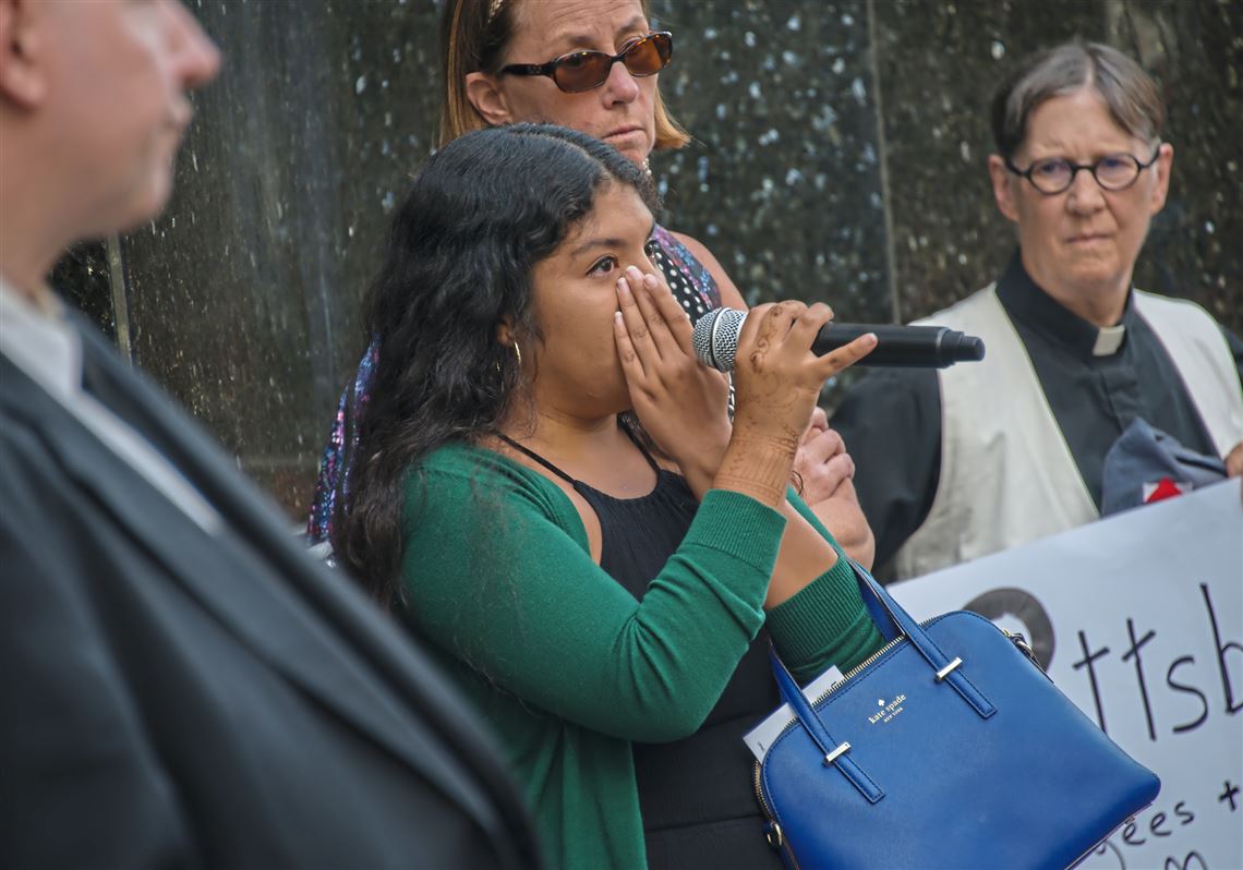 Dozens gather outside Sen. Pat Toomey's office in support of DACA ...