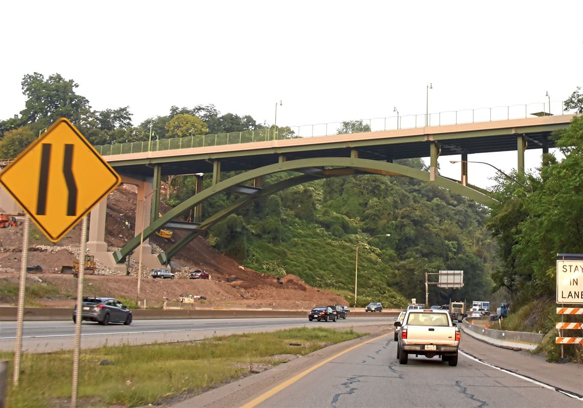 New Greenfield Bridge expected to open by mid-October | Pittsburgh Post ...