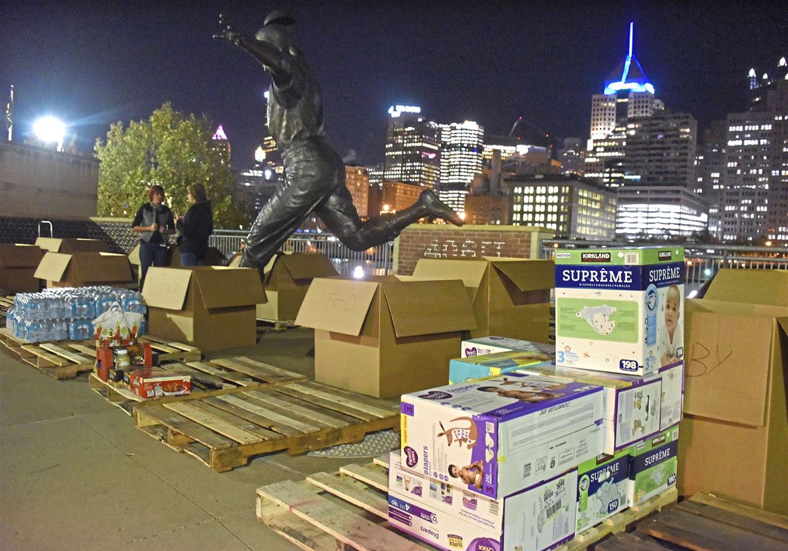 Puerto Rico governor greets Pirates upon arrival, aid in tow ...