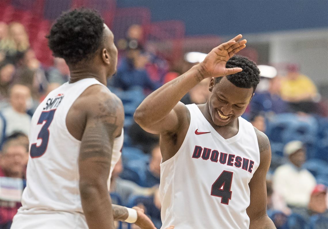 Duquesne upends Stetson, 73-59, behind Tarin Smith | Pittsburgh Post ...