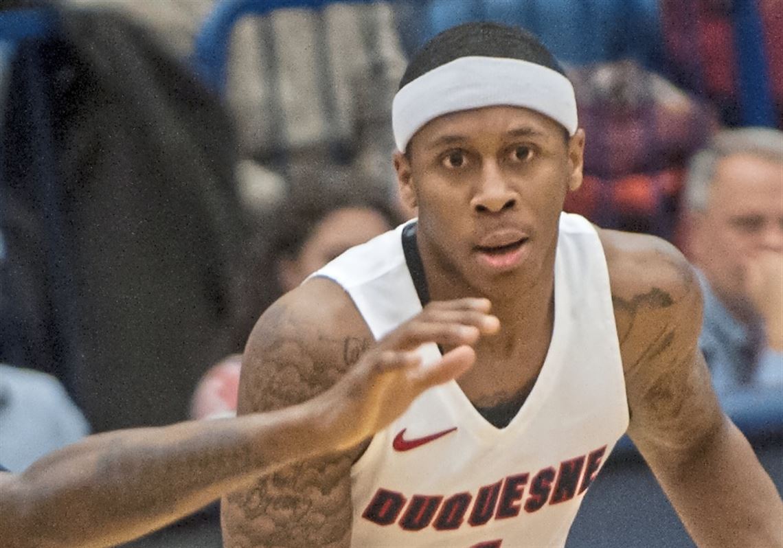 Mike Lewis II's 3-pointer in waning seconds gives Duquesne 65-64 win ...