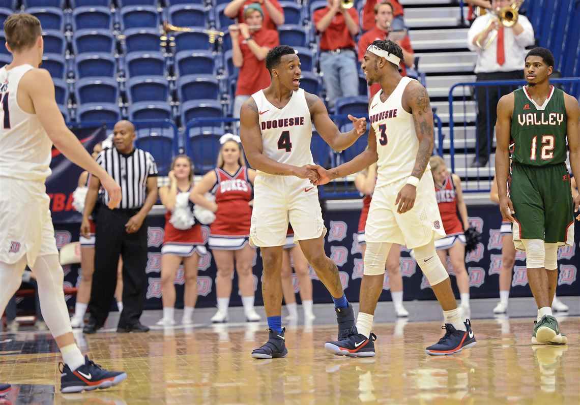 Eric Williams Jr. posts fifth double-double in Duquesne win against ...