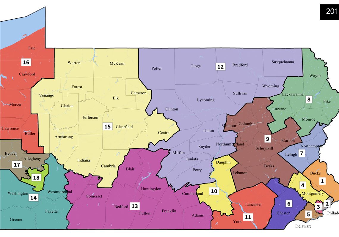 Federal judges to hear Pennsylvania district map challenge | Pittsburgh ...