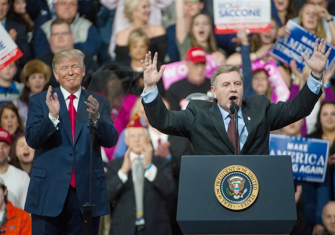 Trump leads rally for Saccone, his own policies | Pittsburgh Post-Gazette