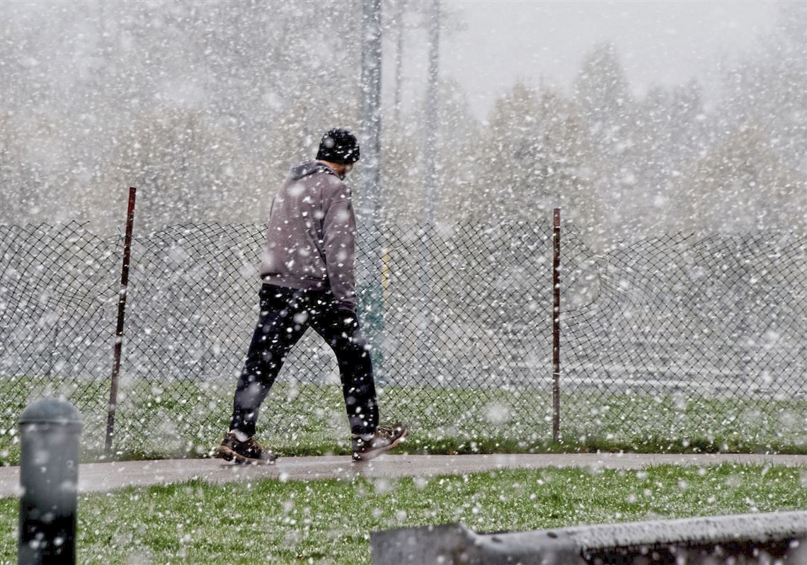 Blustery, cold weather lingers in Pittsburgh today, but we're looking ...