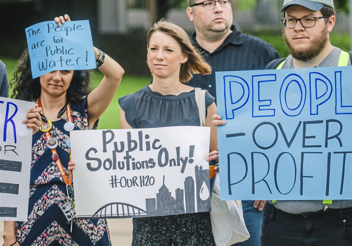 Activists allege Peoples is attempting to privatize PWSA, announce ...