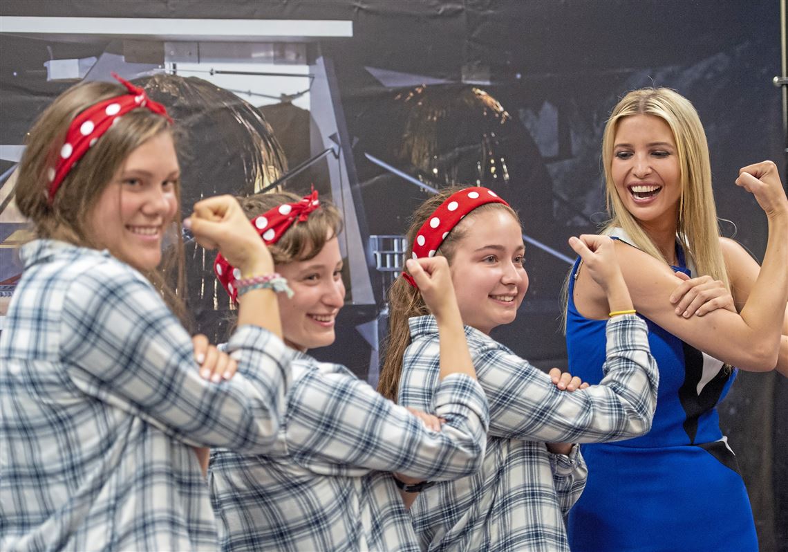 Ivanka Trump visits Pittsburgh's 'Robotics Row' and applauds an all ...