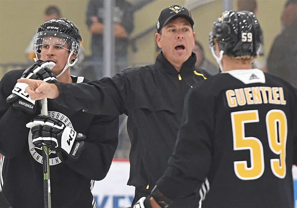 Mike Sullivan thrilled to be back at Penguins practice | Pittsburgh ...
