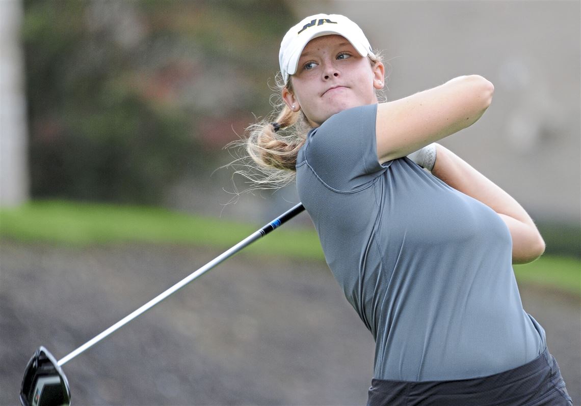 Caroline Wrigley of North Allegheny three-peats as WPIAL 3A golf champ ...