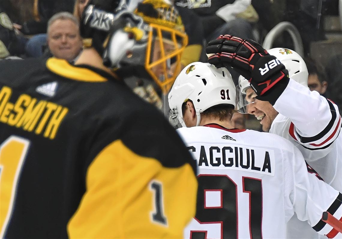 Blackhawks trip up Penguins again, snapping their eight-game winning ...