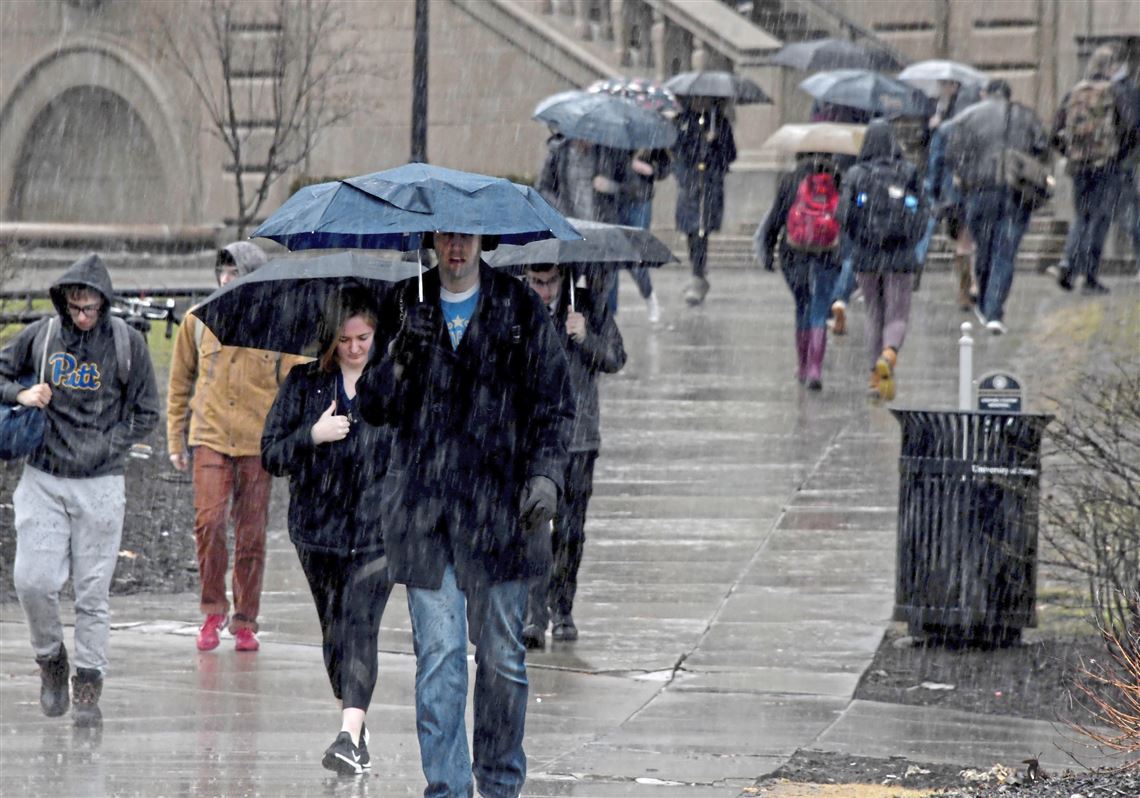 Flood watch issued as rain continues in Pittsburgh; storm warning for ...