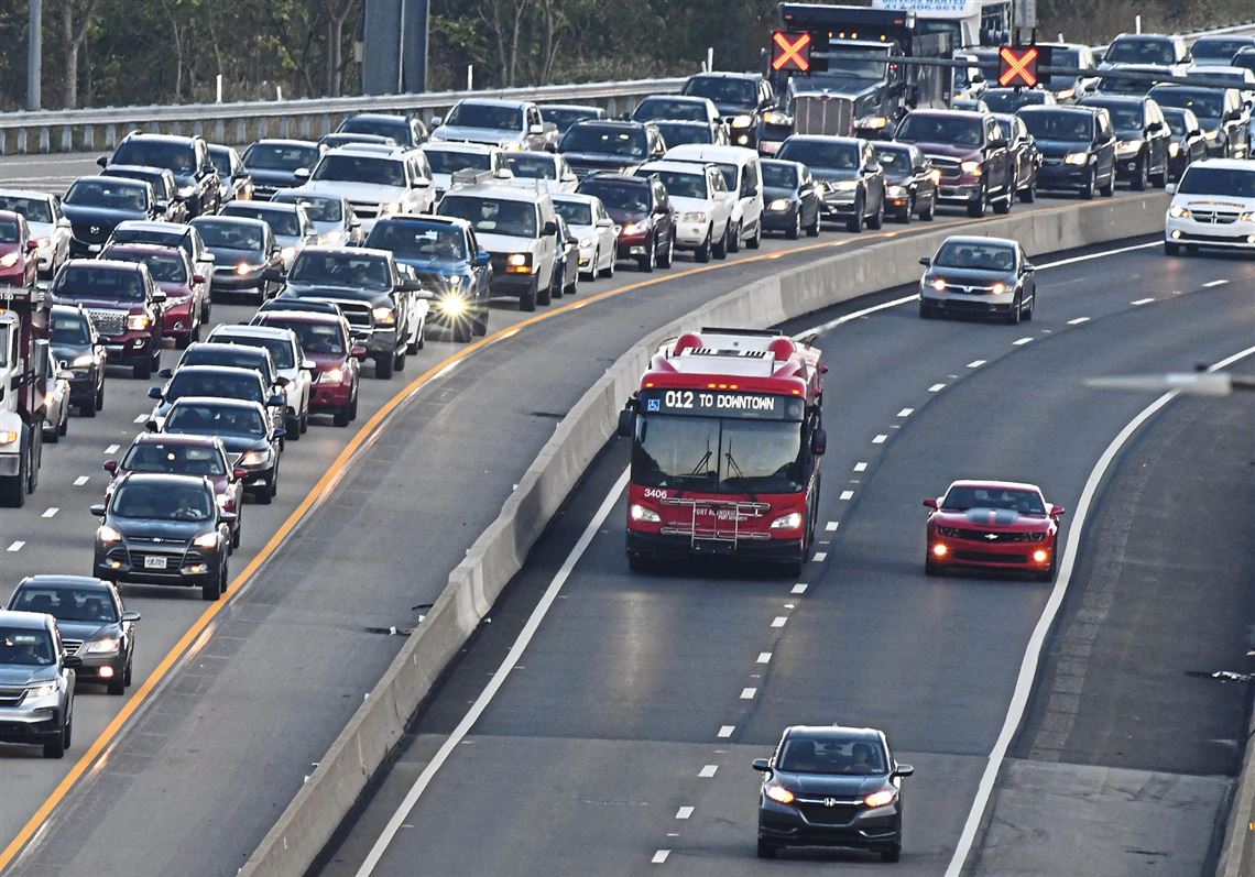 Two-occupant requirement for HOV lanes on I-279 lifted for Wednesday ...