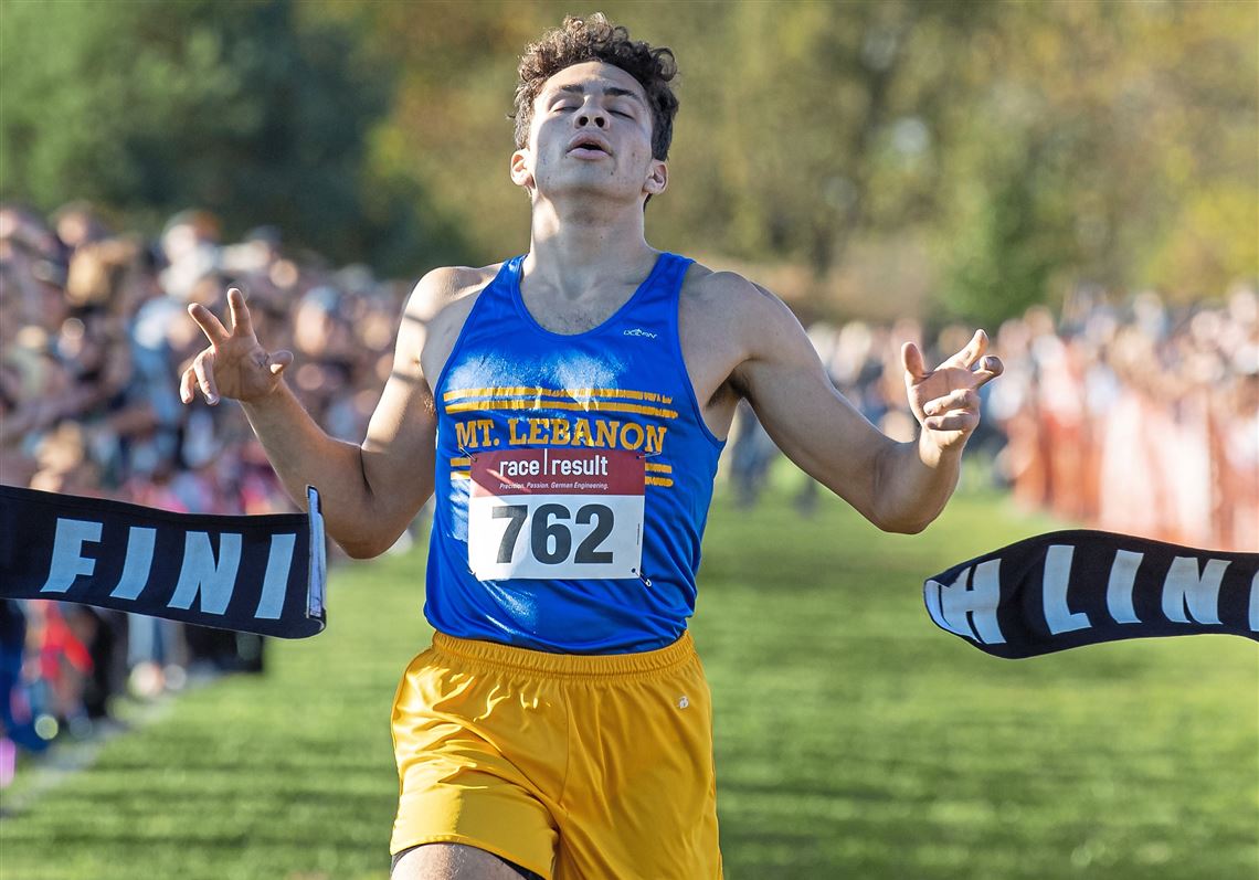 Mt. Lebanon's Patrick Anderson wins WPIAL Class 3A cross country title ...