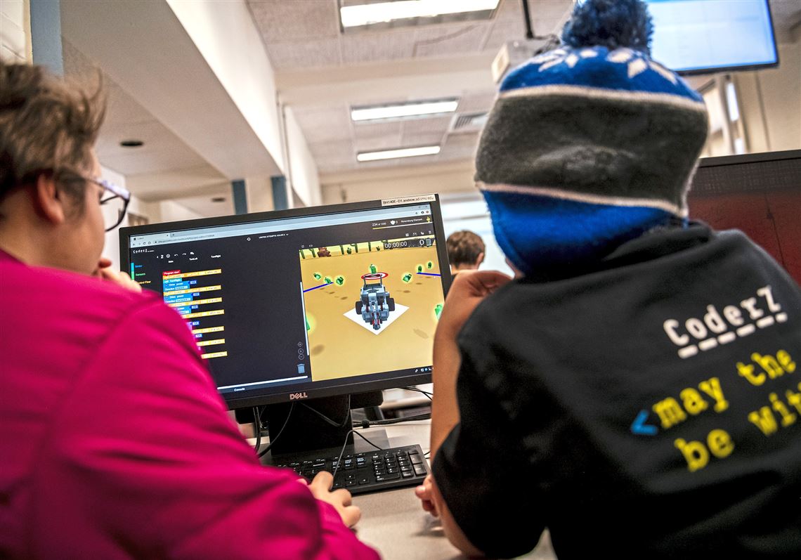 Cracking the code -- schools compete in robotics coding event at CMU ...