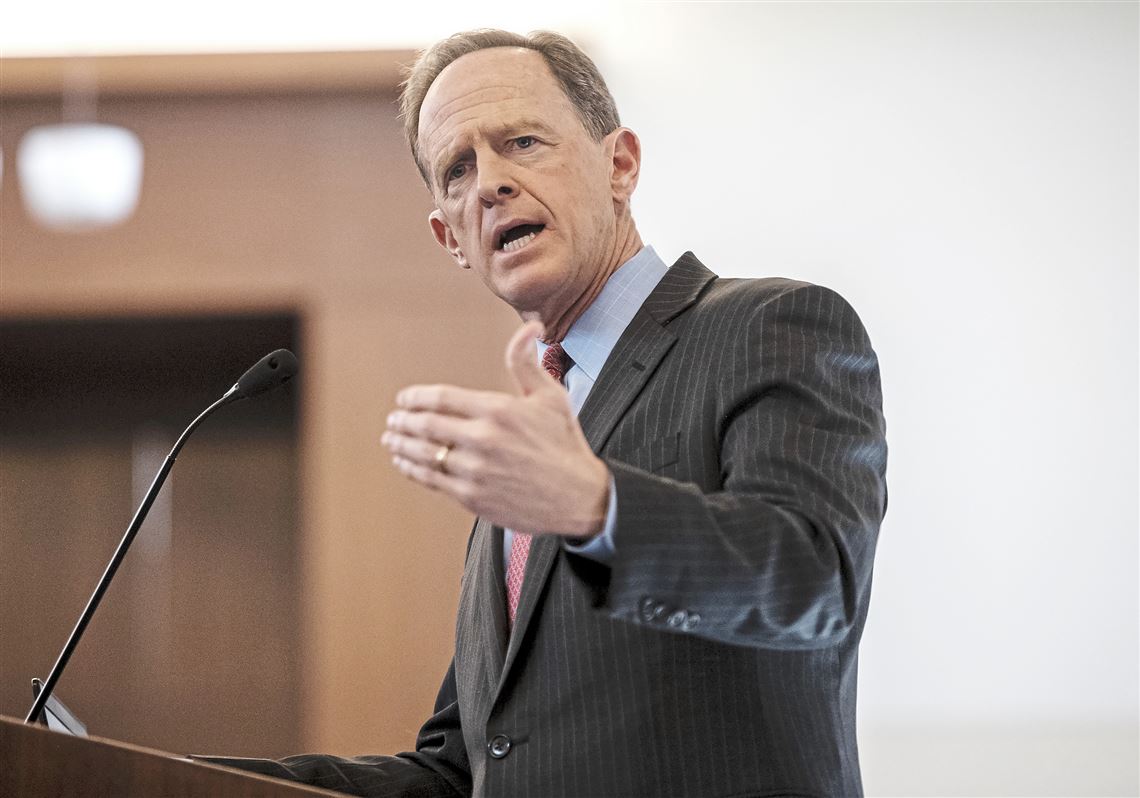 Sen. Toomey calls to begin reopening businesses in most of Pennsylvania ...
