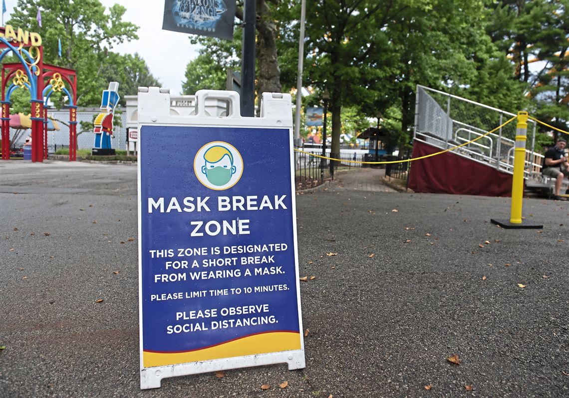 Kennywood gets rid of ‘mask break zones’ after backlash | Pittsburgh ...