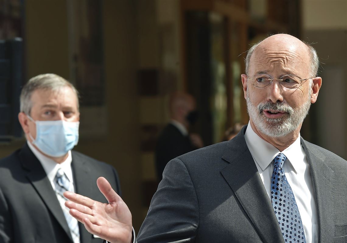 Gov. Tom Wolf talks up COVID-19 vaccinations as demand for the shots ...