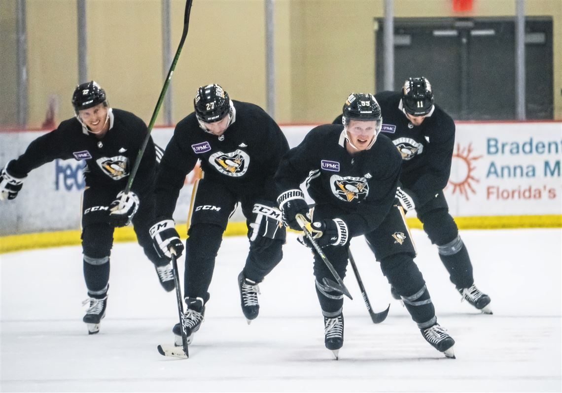 Penguins begin training camp without their top stars but with plenty of ...