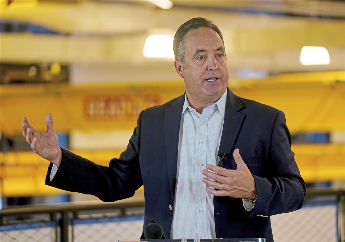 State Sen. Jake Corman visits Hazelwood Green's Mill 19 as he begins ...