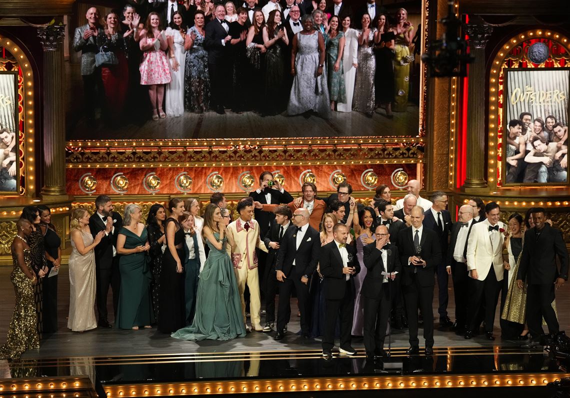 'The Outsiders' wins best musical and 'Stereophonic' best play as women ...