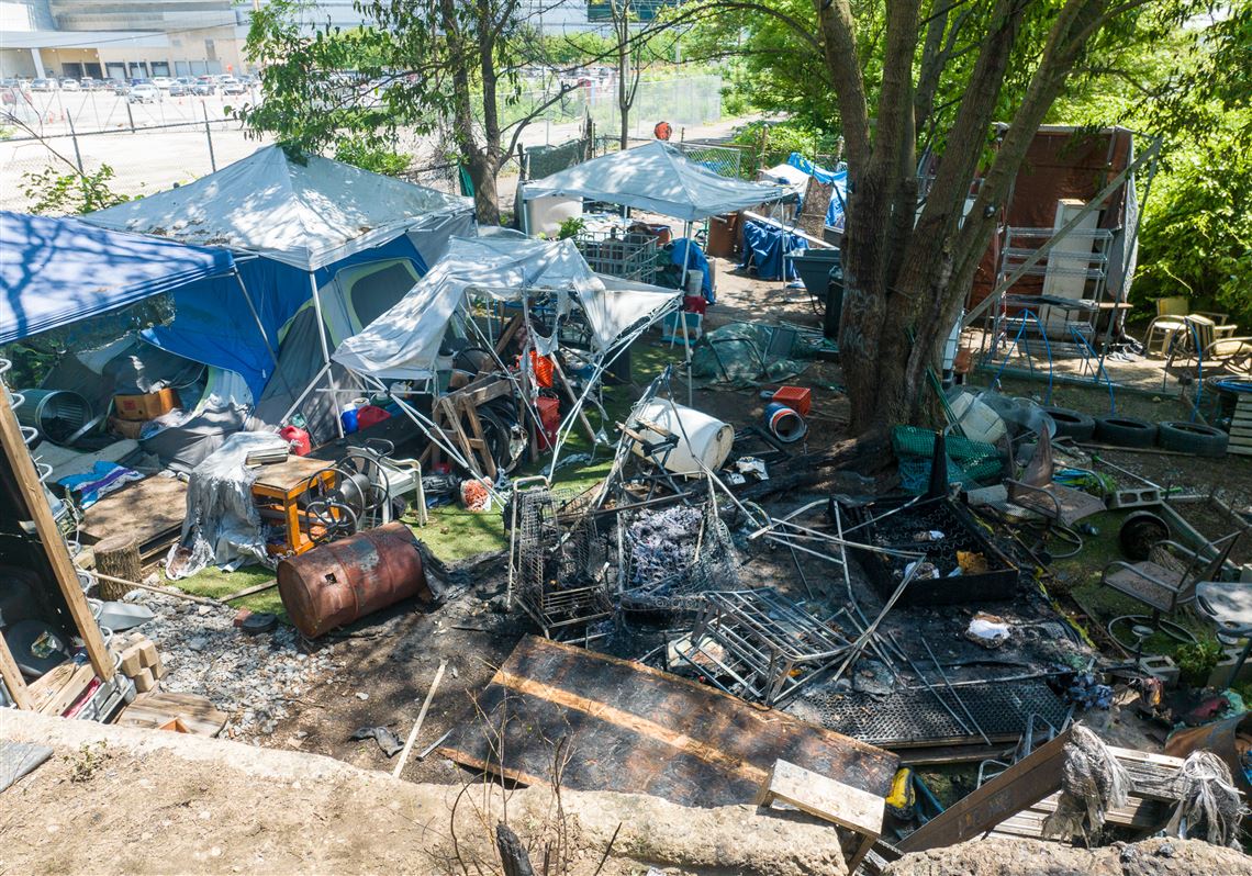 Fire damages abandoned encampment along Three Rivers Heritage Trail ...