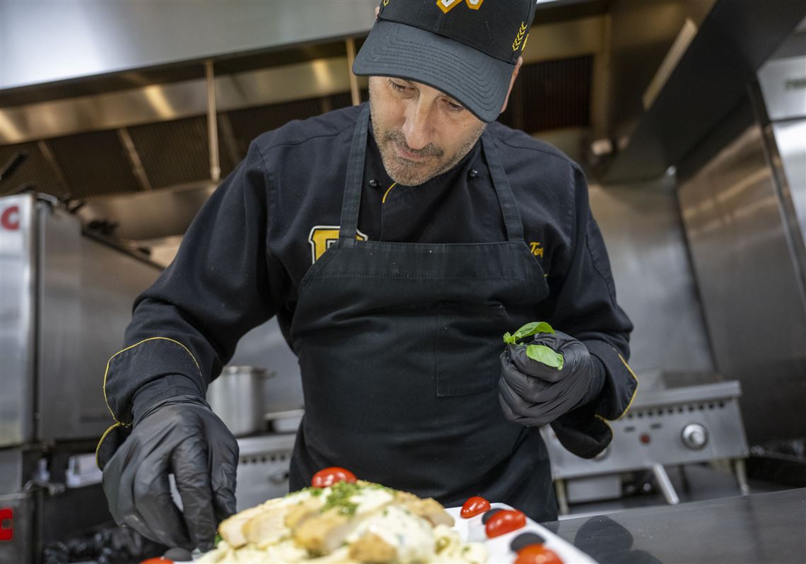 Pittsburgh Pirates chef Tony Palatucci cooks in a big-league kitchen ...