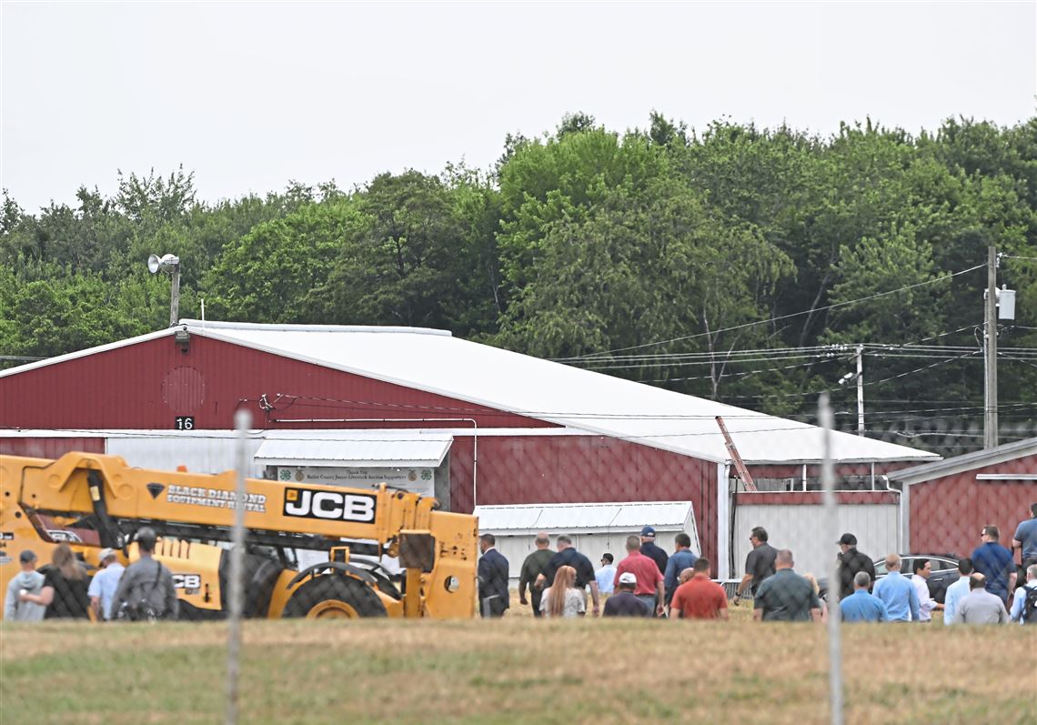 Lawmakers visit roof where Trump rally shooter opened fire | Pittsburgh ...