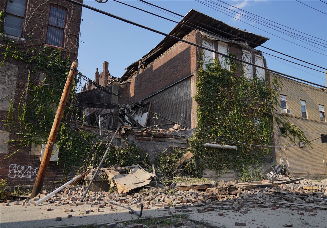 Building collapses in Pittsburgh's Uptown neighborhood | Pittsburgh ...