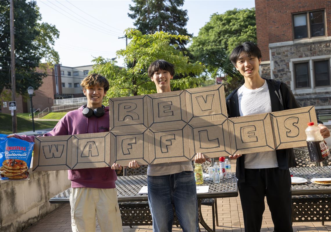 Selling waffles to take a bite out of tuition? That’s the goal for ...