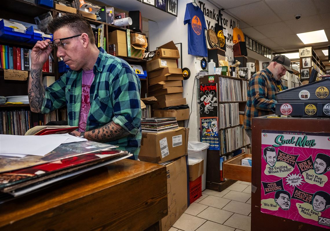 Inside The Attic record store in Millvale | Pittsburgh Post-Gazette