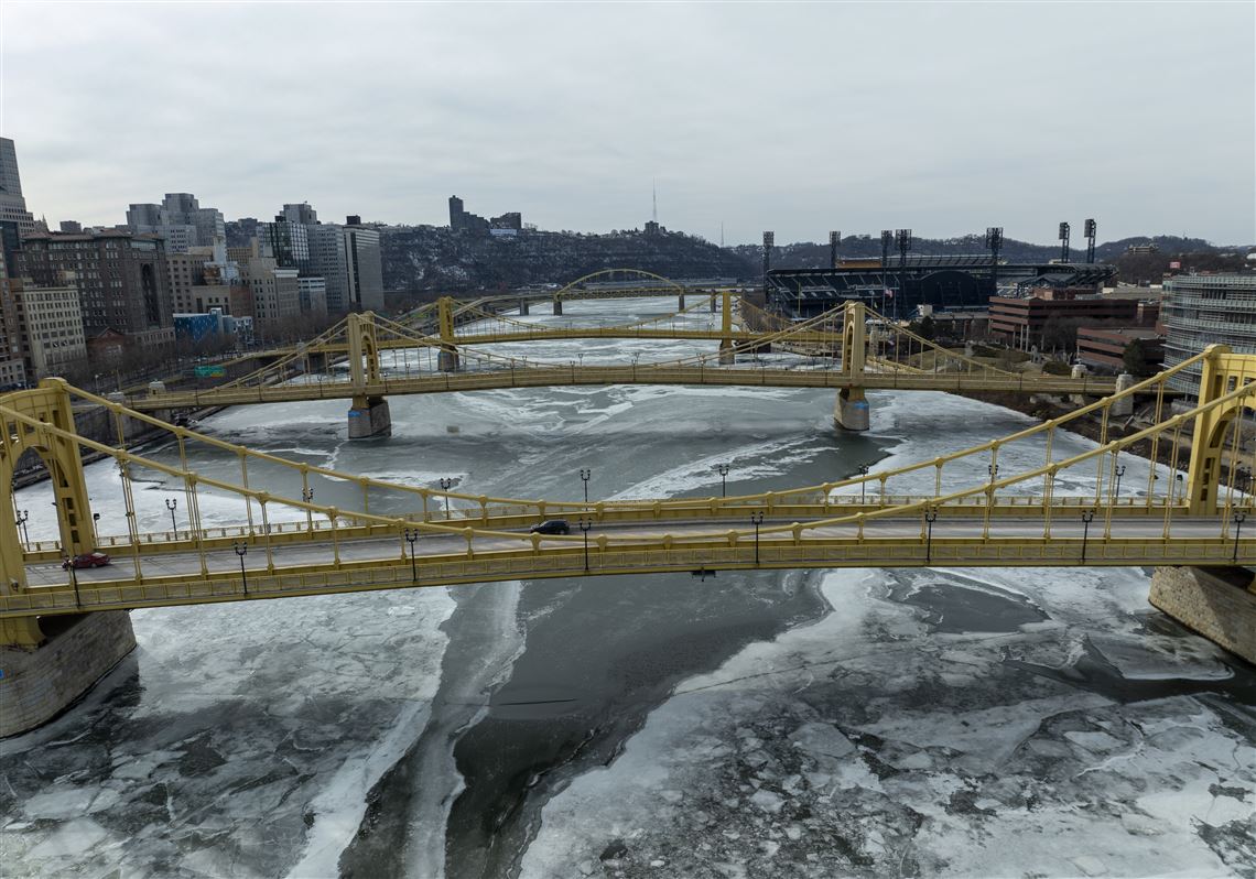 Pittsburgh weather: Chance of ice-jam flooding decreased, localized ...