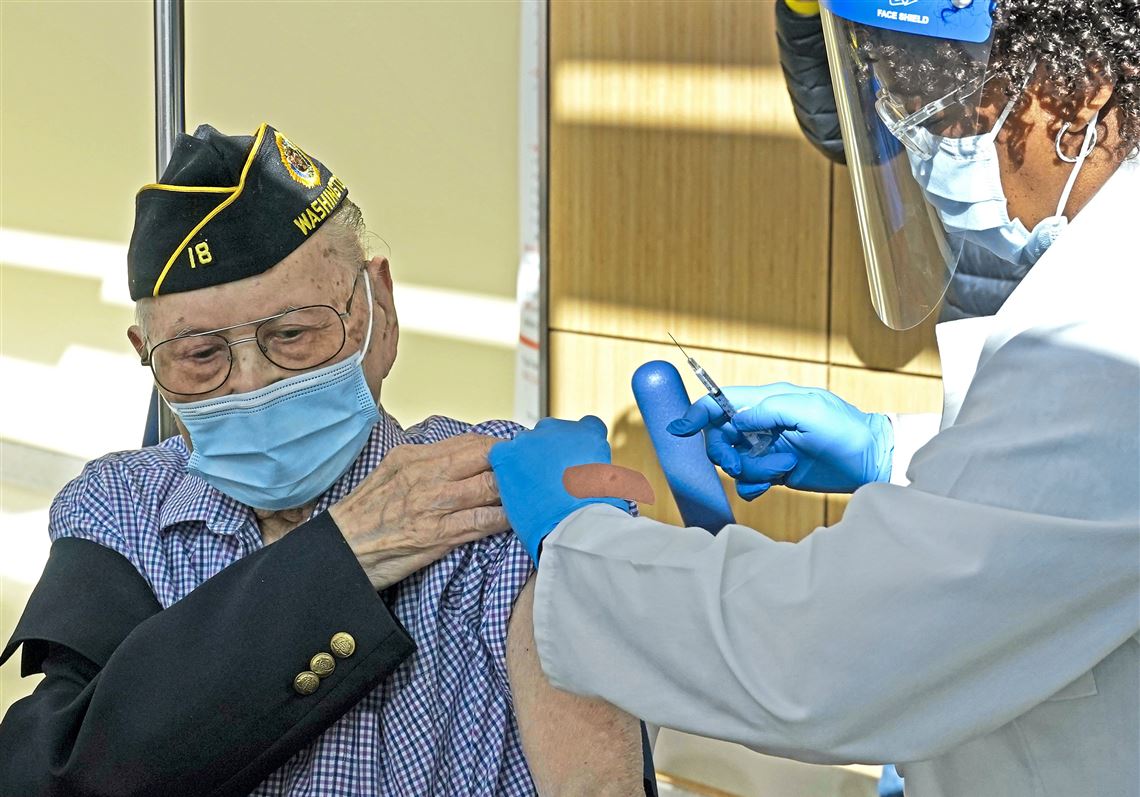 VA Pittsburgh drops age requirement for veteran vaccinations ...