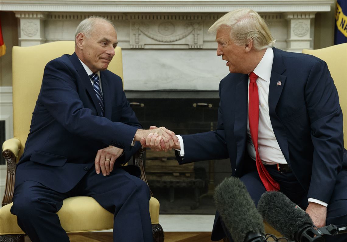 A firm hand: John Kelly must quell the White House chaos | Pittsburgh ...
