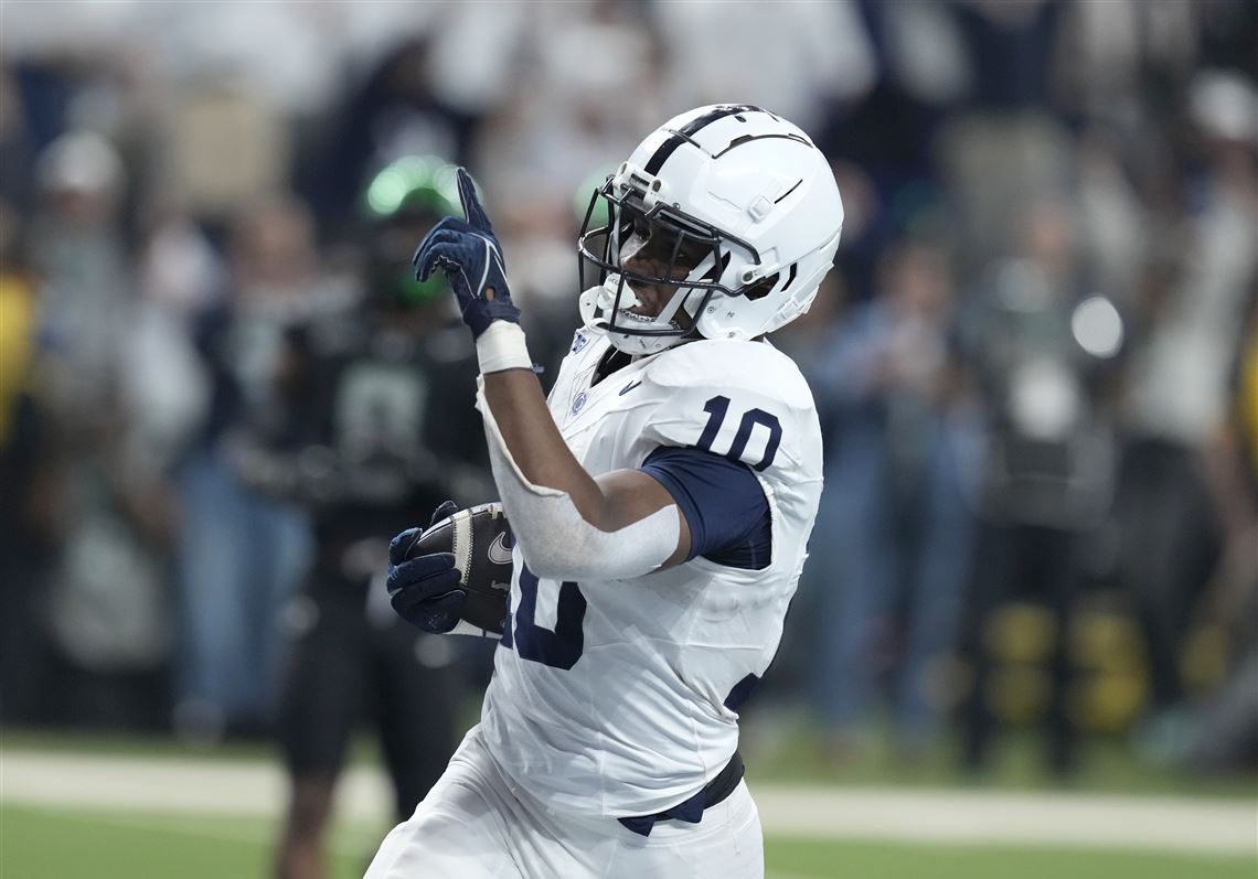 Penn State's Nick Singleton meshing with new RBs coach Stan Drayton ...
