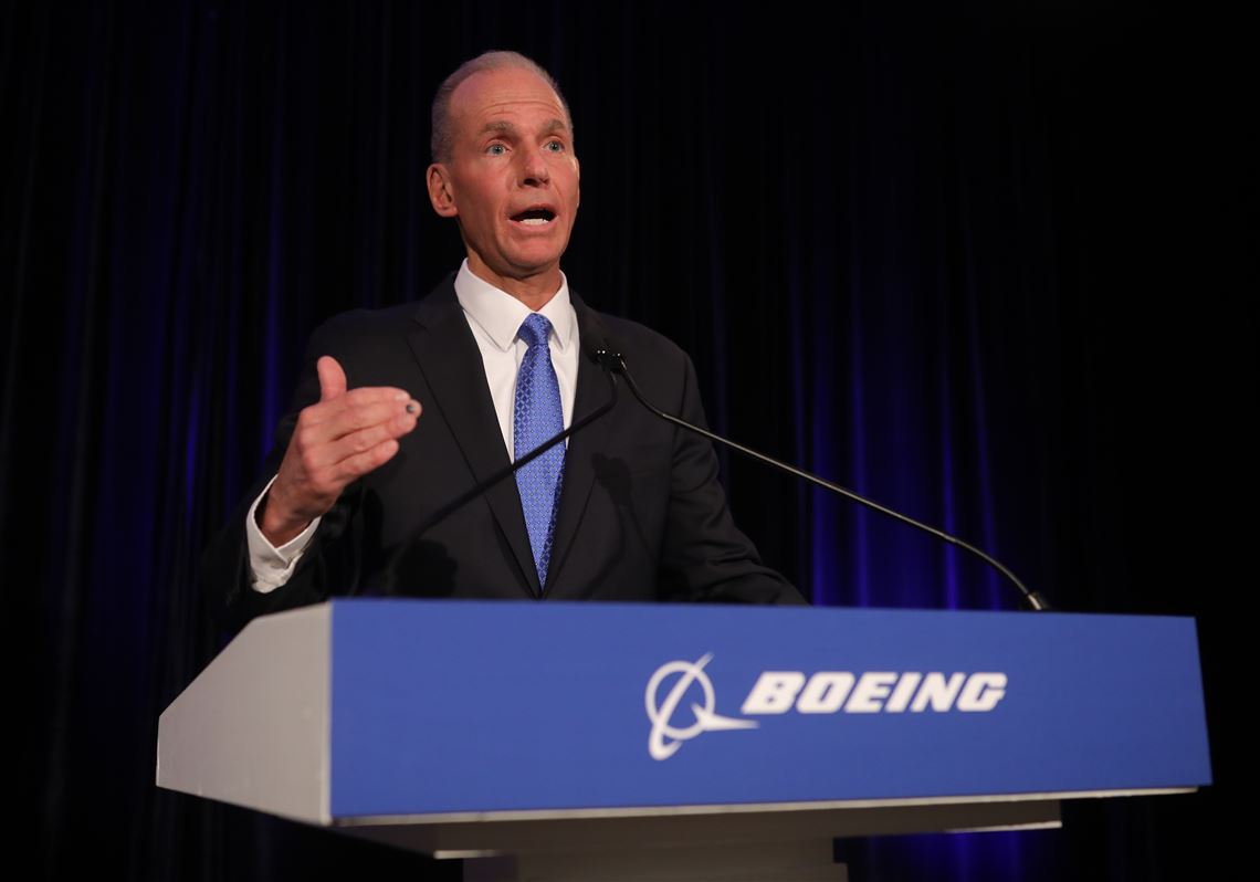Amid safety woes, Boeing’s CEO says the 737 Max was designed properly ...