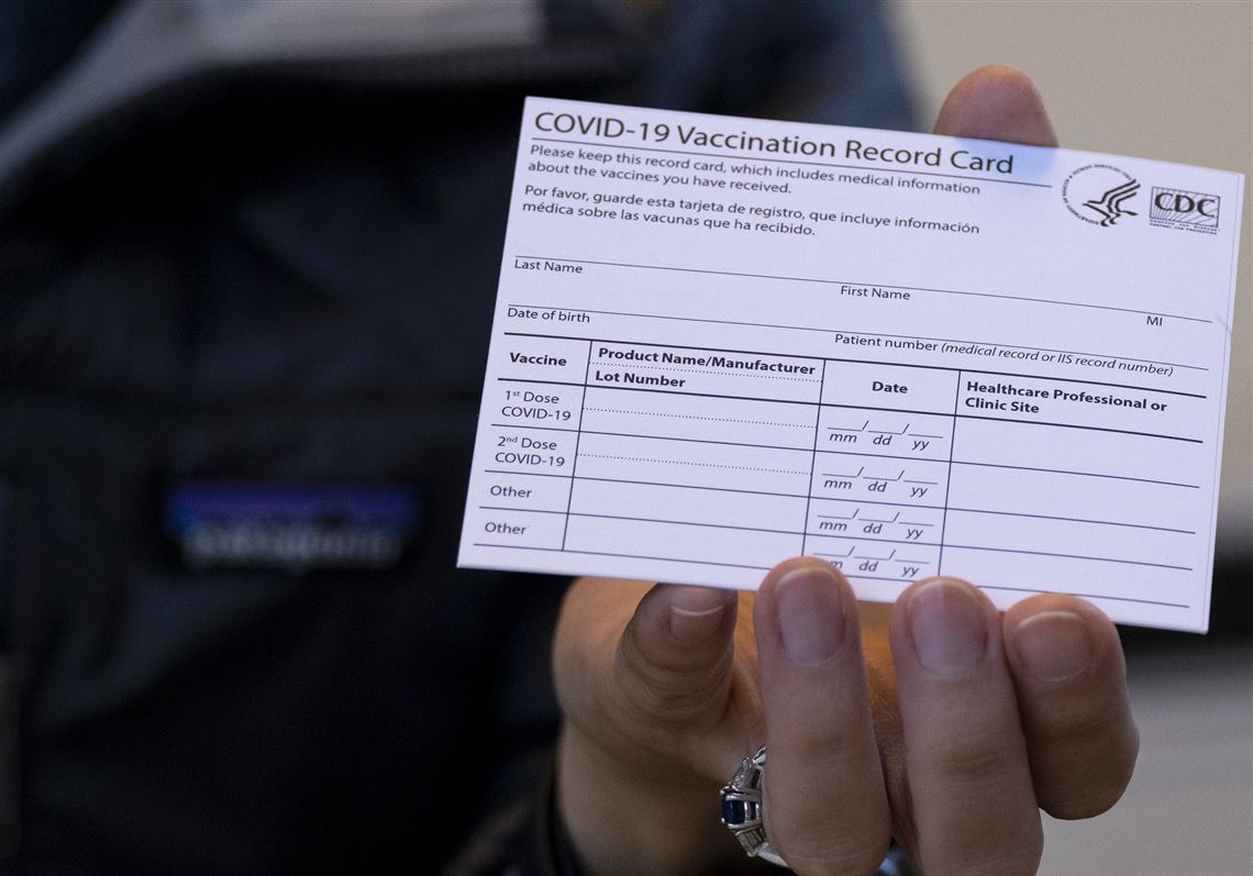 The COVID-19 vaccination card is being phased out | Pittsburgh Post-Gazette